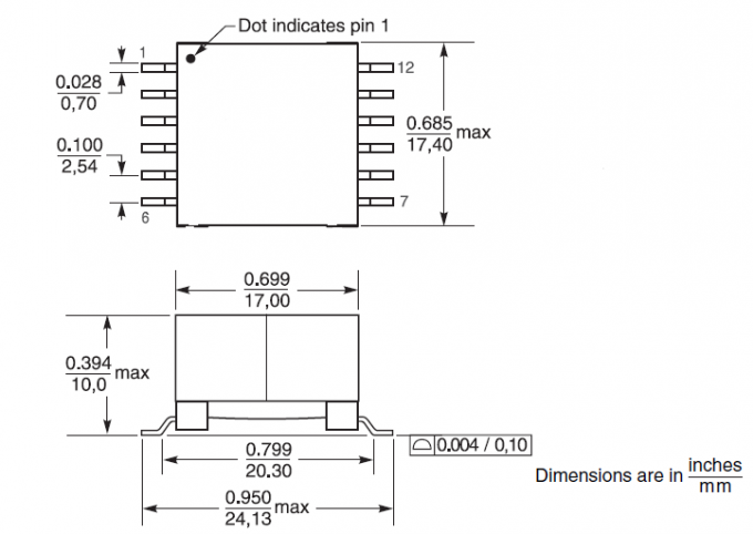 SA3550 = GA3550-BL Gate Drive transformer for use with TI UCD3138 Digital Power Controllers