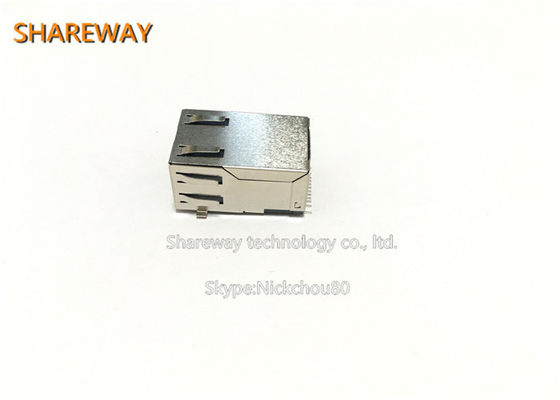 JX30-0005NL SIngle Port RJ45 Connector with/without LED RJ45 Modular Jack