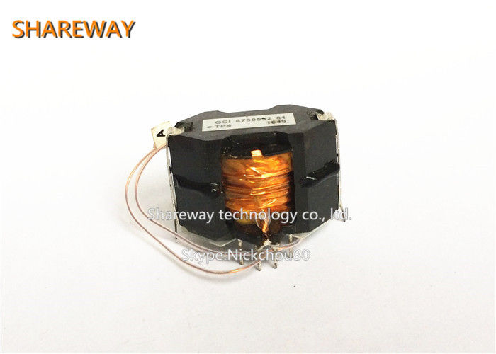 8 Pins SMPS Flyback Transformer , RM5 Core Thru - Hole High Frequency Transformer
