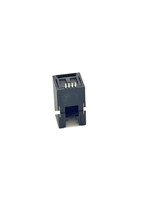 RJ11 CONNECTOR RJJU-44-141-E3H-007 MODULAR CONN, R/A, JACK, 4P4C, 1PORT, TH