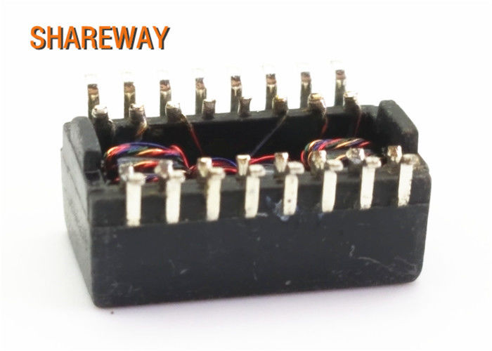 Single Port High Voltage PoE LAN Transformer SMD Soldering 12 PIN ...