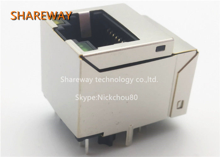 Integrated Magnetic Vertical SMPS Flyback Transformer 10/100 Base -TX PoE RJ45 Jack