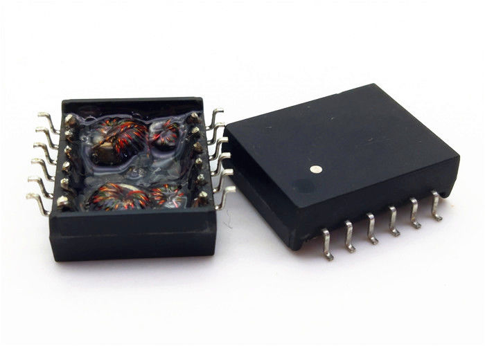 Shareway High Voltage SMT CMC 4.3kV LAN Transformer Dual Ports HM2100NL
