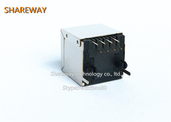 Modular Vertical Rj45 Jack PCB Straight Jack JD2-0011NL For Communication
