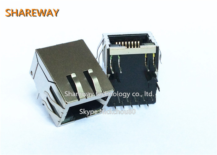 7499111447 RJ45 LAN Transformer RJ45 Connector with integrated ...