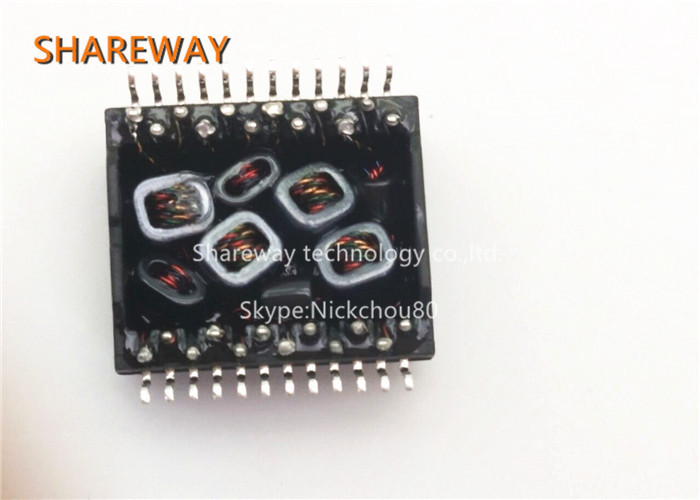 SCG7029NL 5 Channel 10GBASE-T Poe Lan Transformer 30- Pin Single Port ...