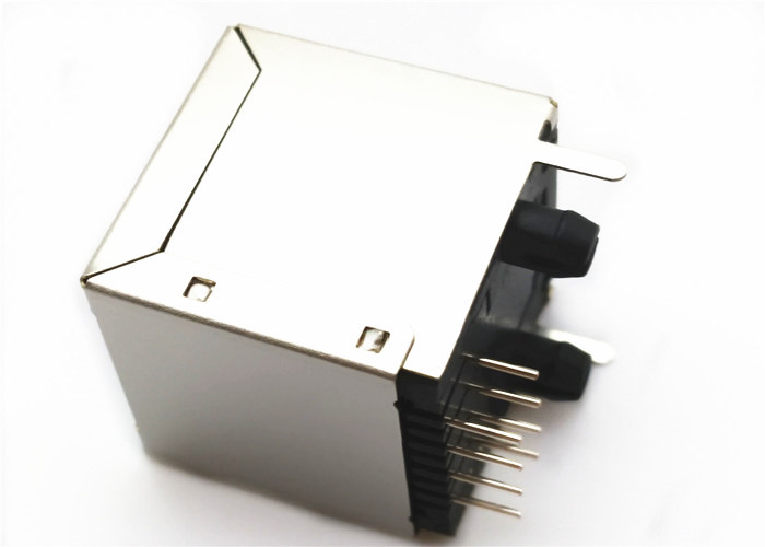 Vertical Tab THT RJ45 Modular Jack Lan Transformer 74990101210