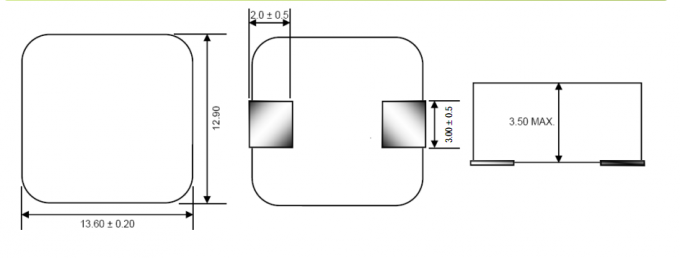 Surface Mount SMD Power Inductor Low Profile With Shielded Construction