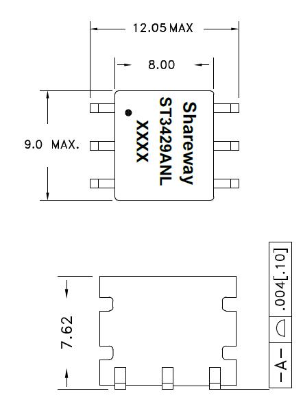 ST3429ANL is an 750313734 alternative, 340uH Min 5kV isolation Trafo ...
