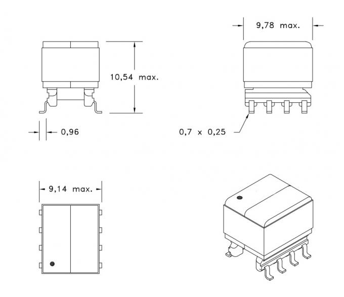 750315213 Push Pull Transformers For Isolated Communication Fieldbus ...