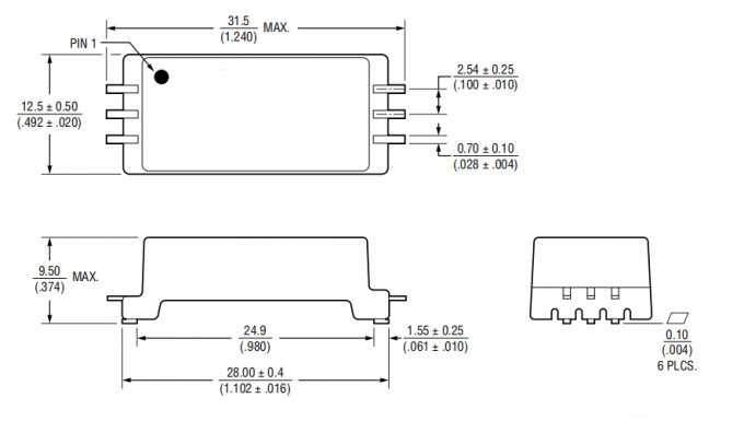 BMS Signal Transformer With Common Mode Chokes For Noise Rejection ...